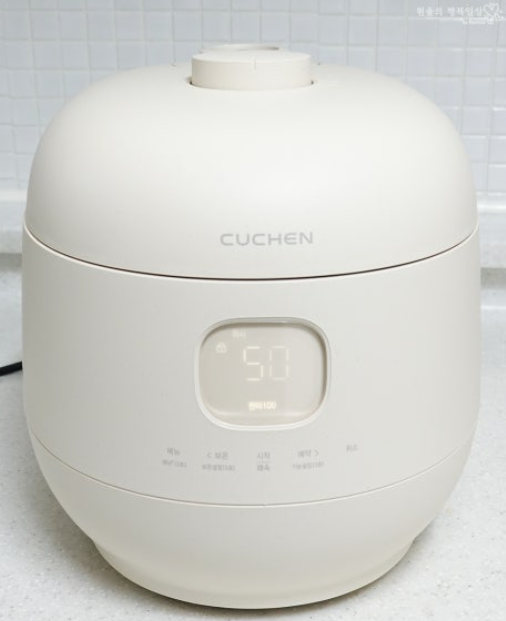 The Cuchen Brain rice cooker I bought has these super easy-to-see menu ...