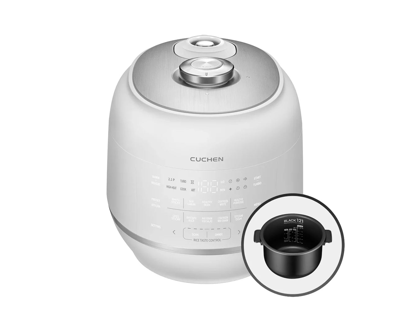 Buy Certified Renewed Cuchen Rice Cooker 10-Cup IH Pressure 121 Rice ...